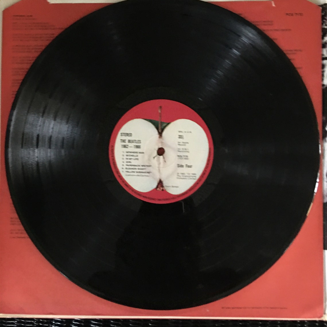 The Beatles 1962 -1966/ the Red Album / Vinyl - Etsy