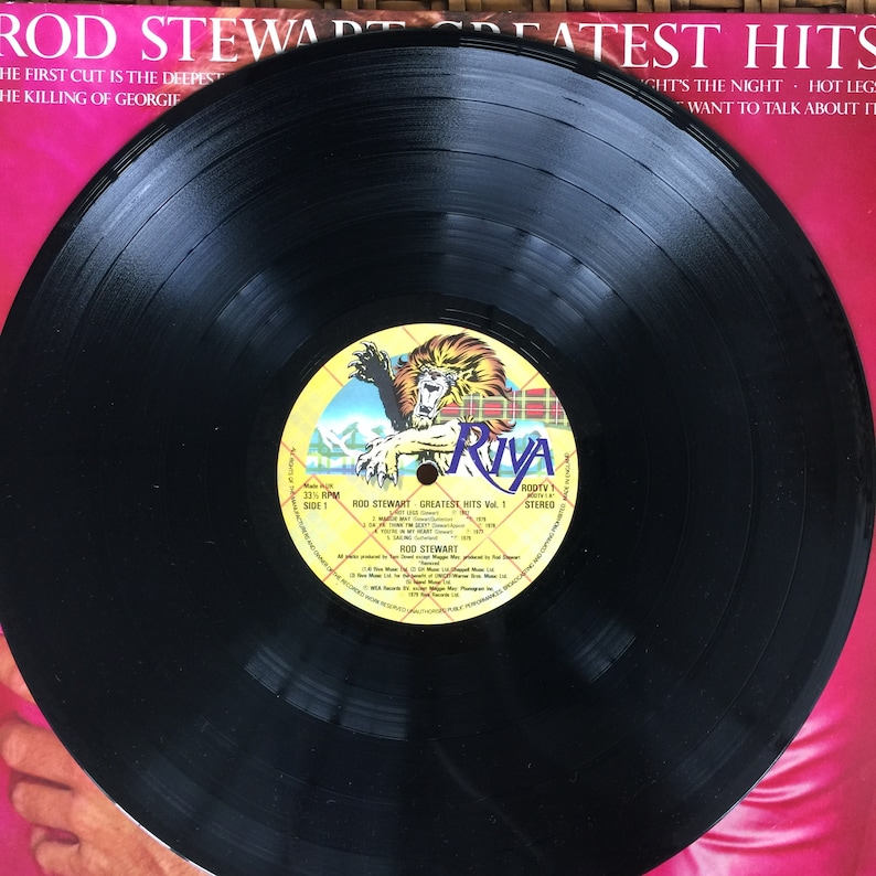 Rod Stewart, Rod Stewart Greatest Hits / Vinyl - Etsy UK