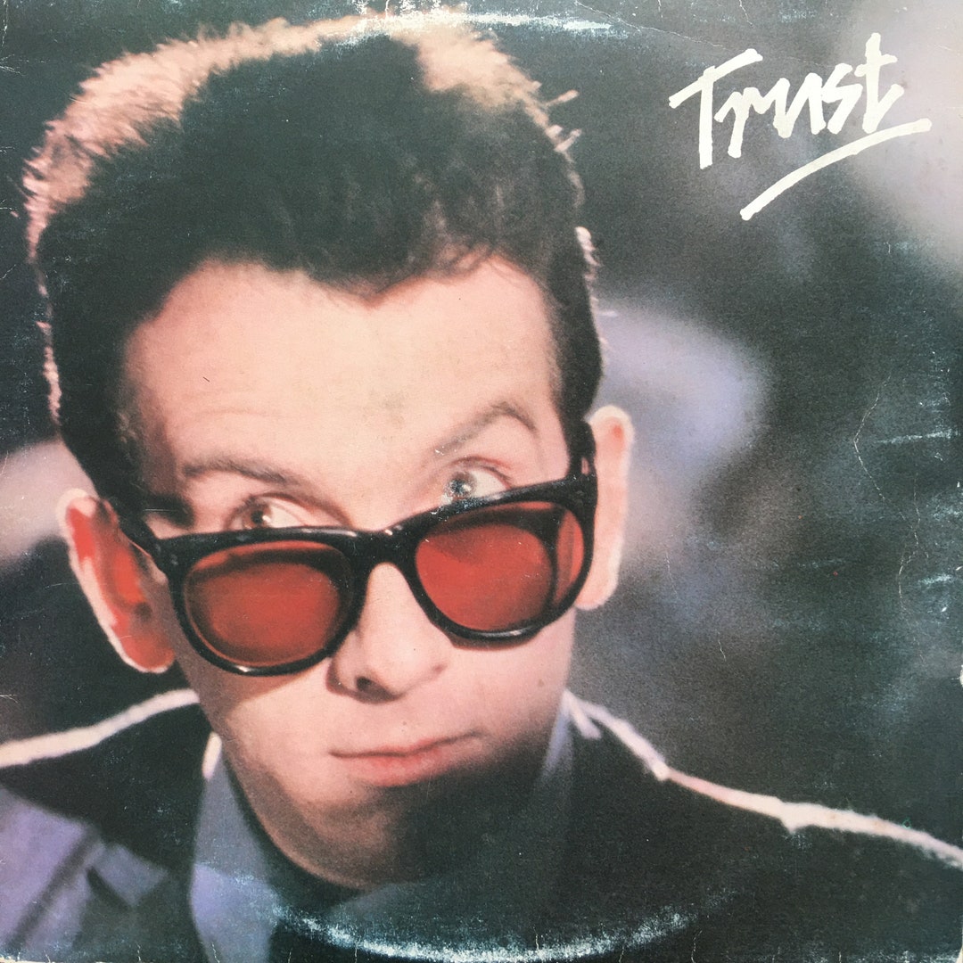 Elvis Costello, Trust / Vinyl - Etsy