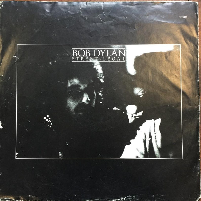 Bob Dylan, Street Legal / Vinyl - Etsy