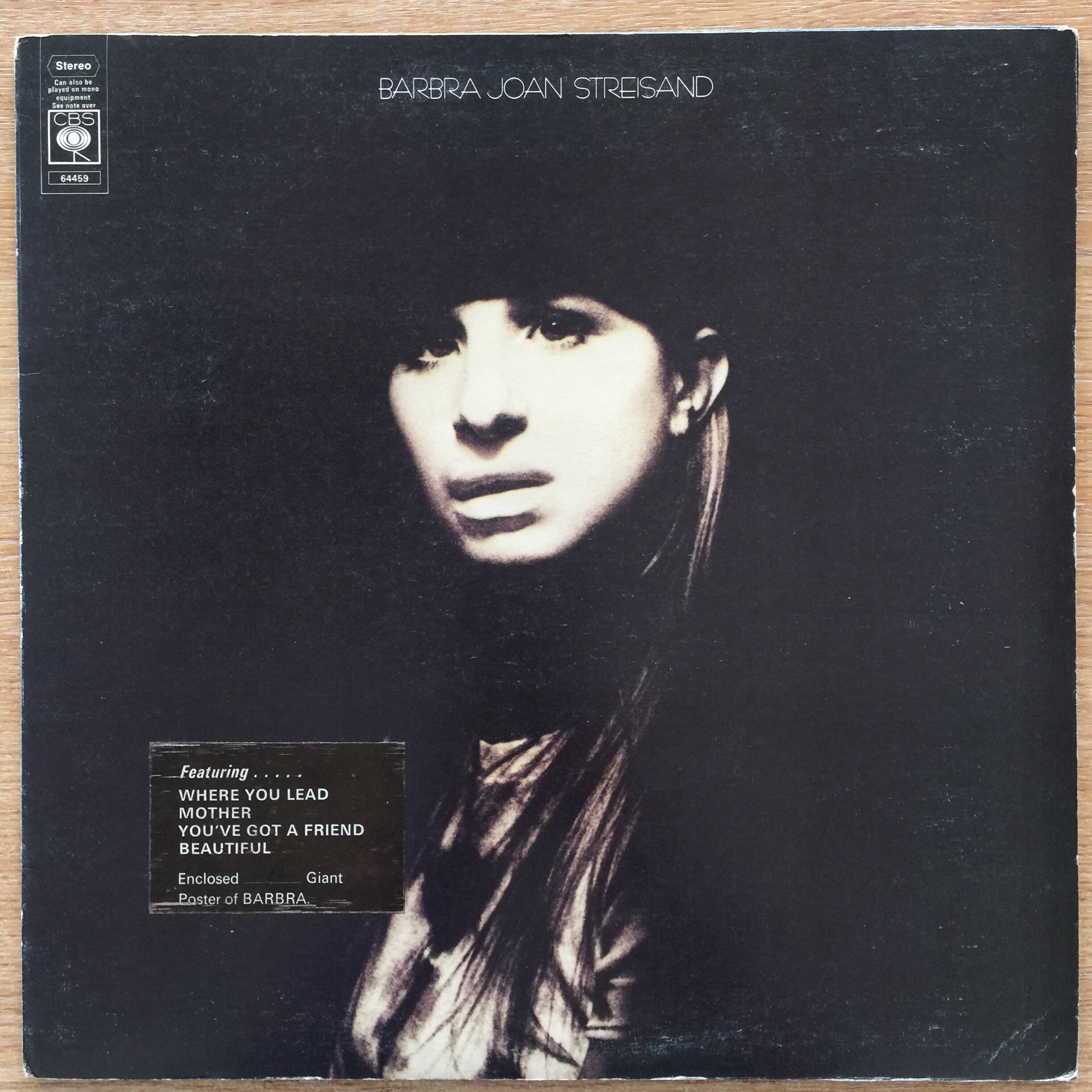Barbra Streisand, Barbra Joan Streisand, Gatefold, & Poster / Vinyl - Etsy