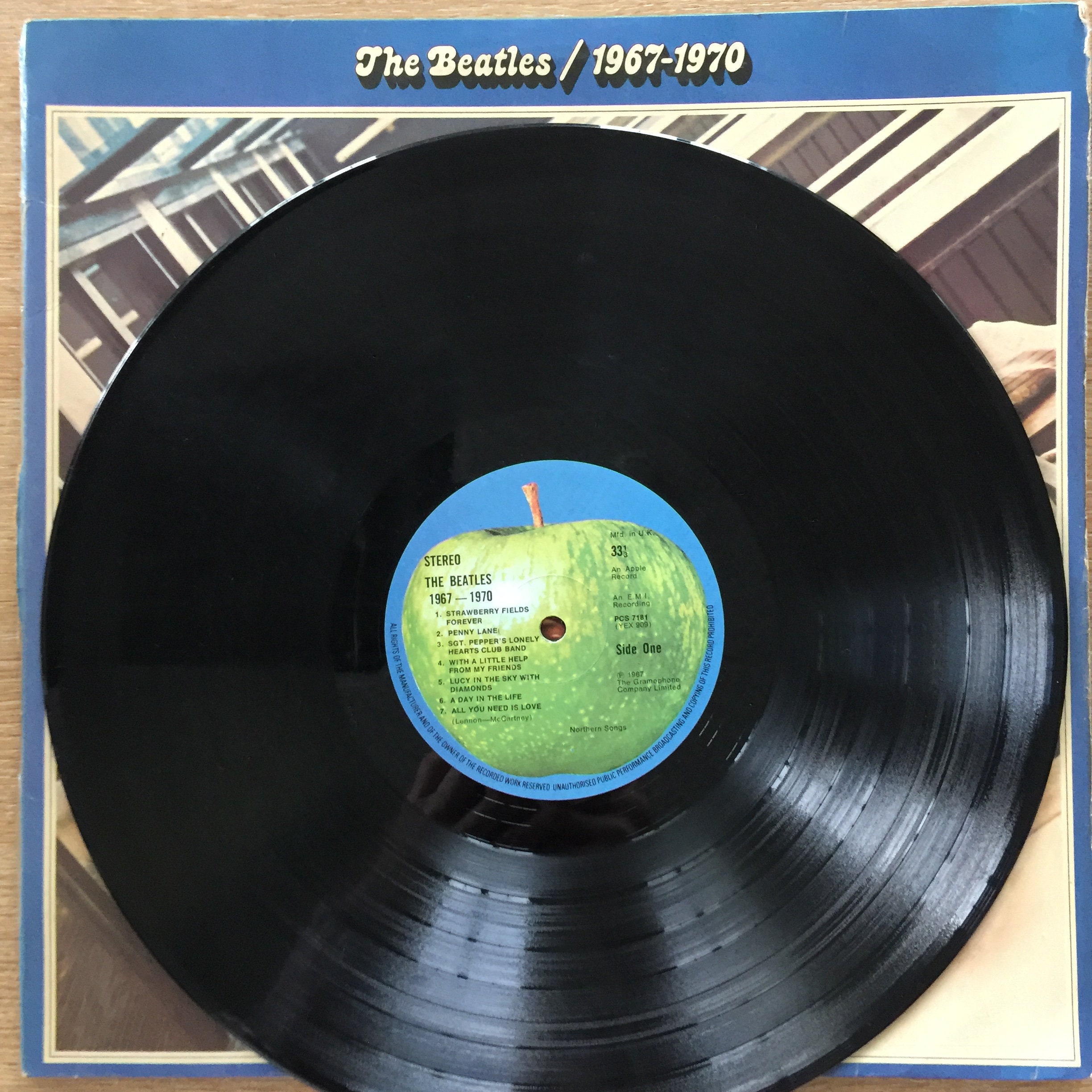 The Beatles, 1967-1970, the Blue Album / Vinyl - Etsy