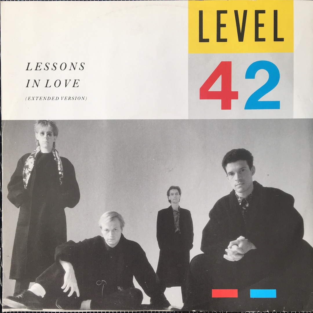 Level 42, Lessons in Love/ 12 Inch / Vinyl / Gift/ Groove Vinyl - Etsy