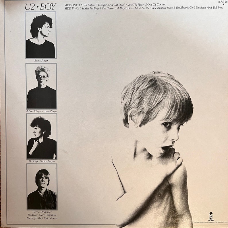 U2, Boy / Vinyl - Etsy
