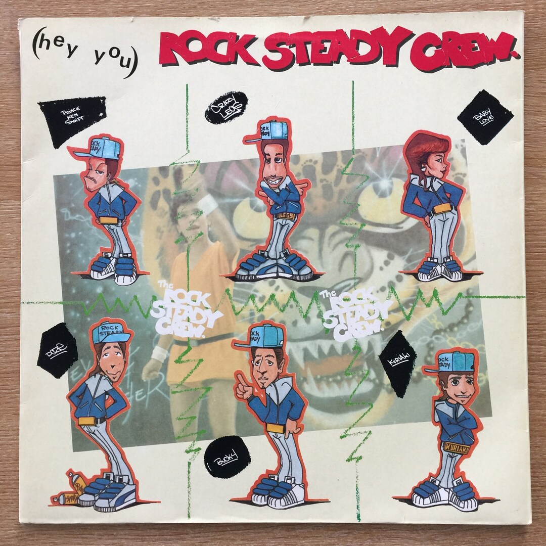 Rock Steady Crew hey You the Rock Steady Crew 12 - Etsy