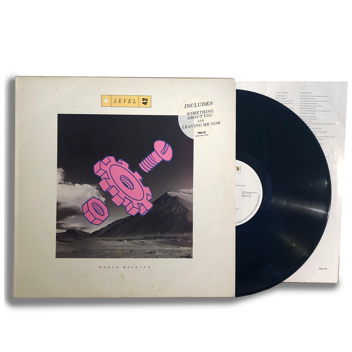 Level 42 World Machine Original Album POLH 25 1985 - Etsy