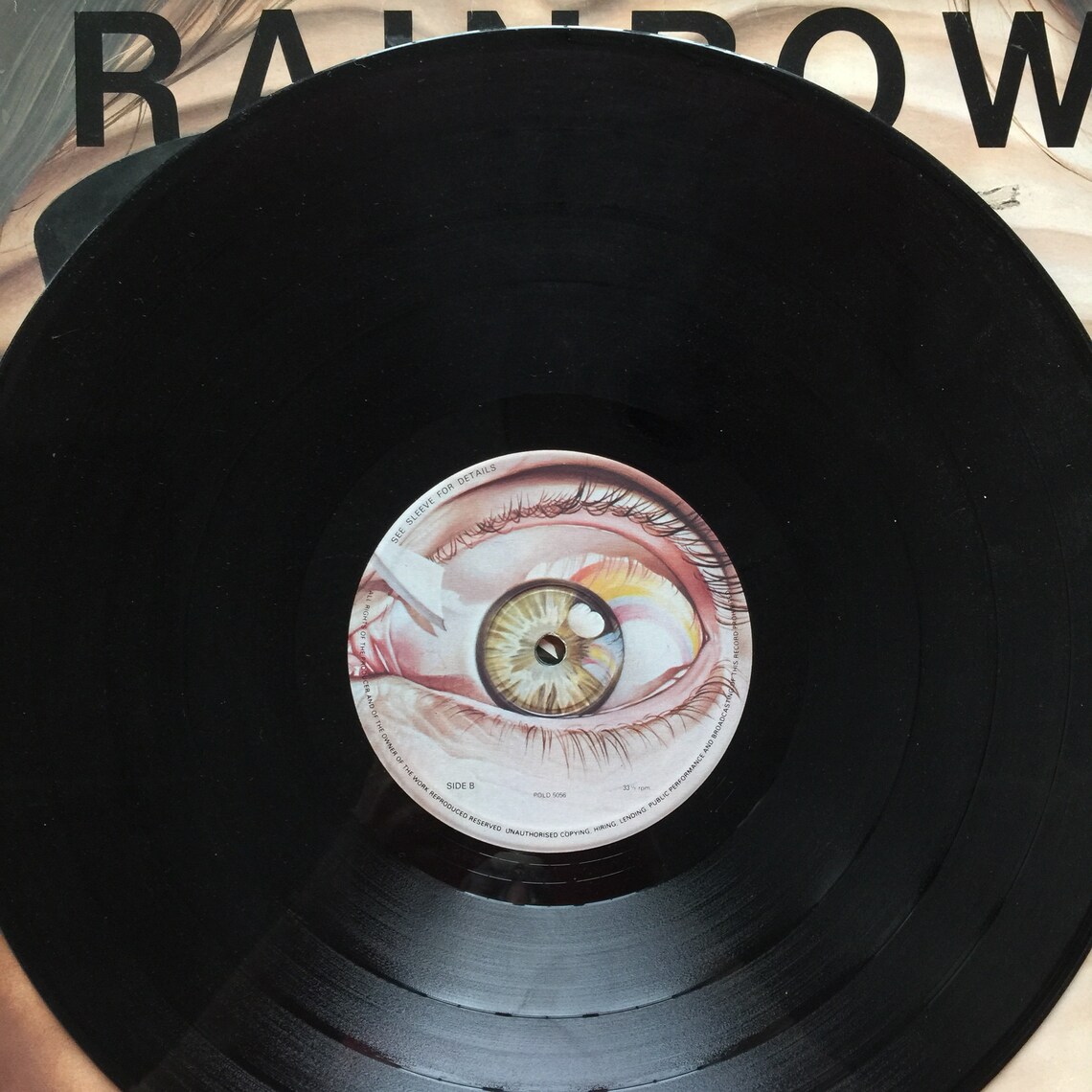 Rainbow, Straight Between the Eyes / Vinyl - Etsy