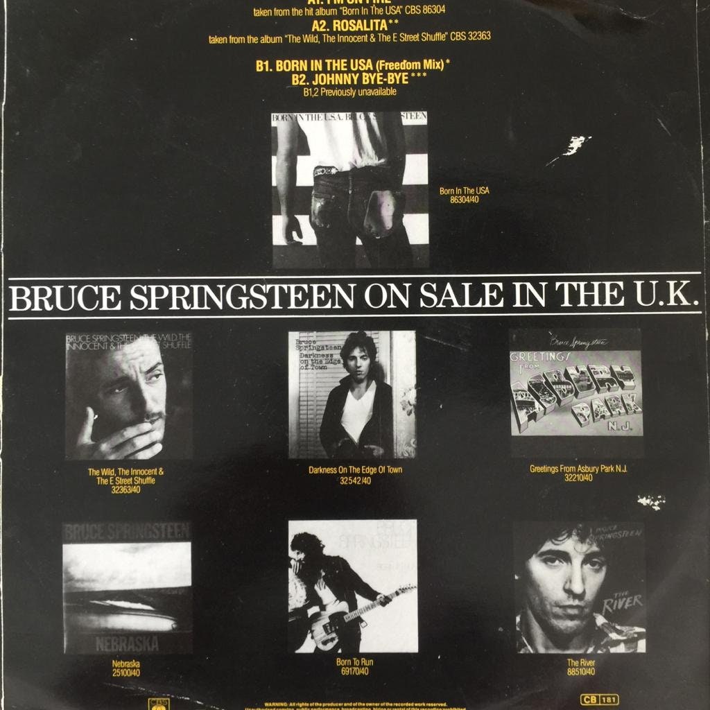 Bruce Springsteen Born in the USA 12inch / Vinyl / Gift - Etsy