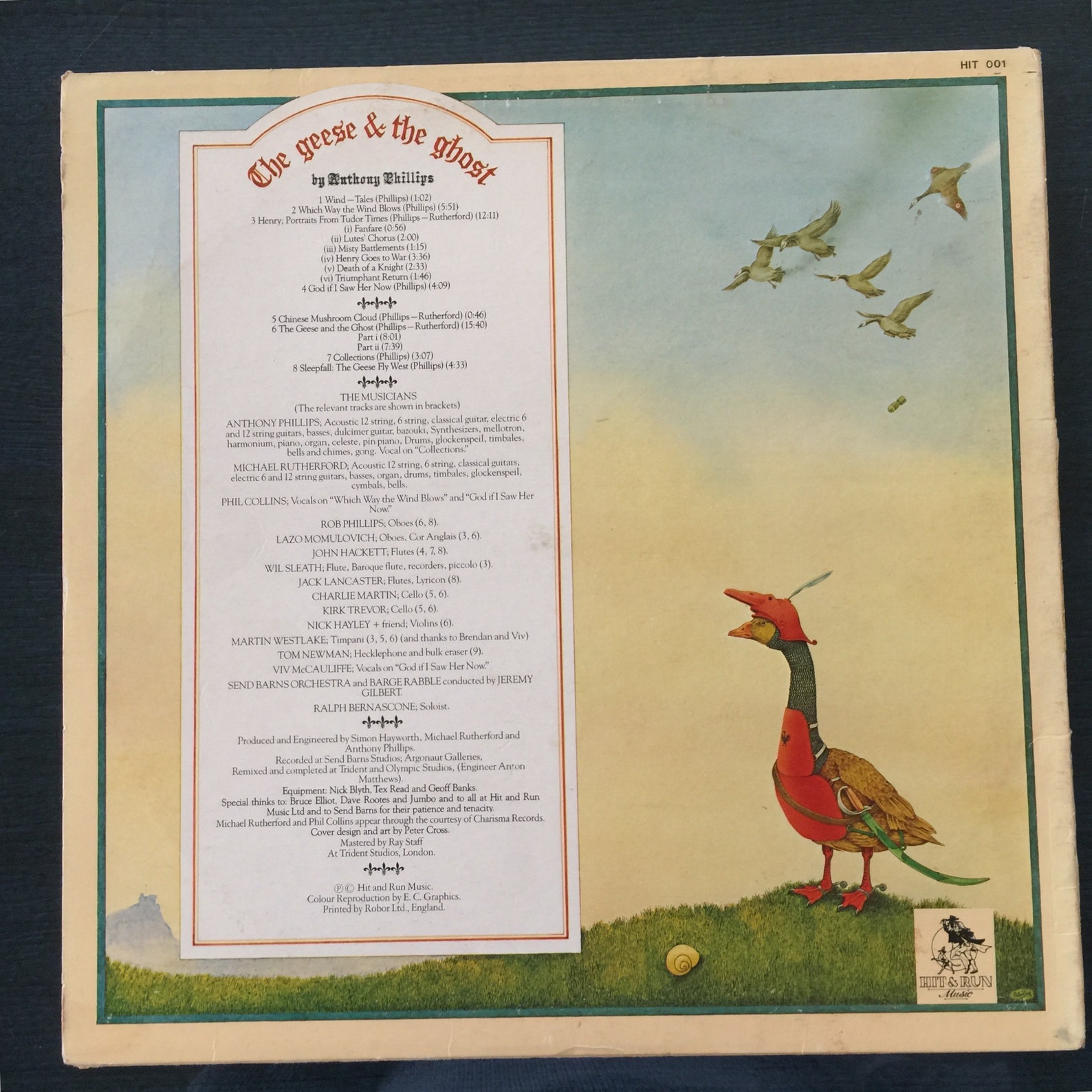 Anthony Phillips the Geese & the Ghost / Vinyl - Etsy