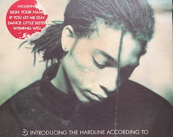Vintage 1987 80s CBS Records Introducing the Hardline According to Terence Trent D'arby 12 LP ...
