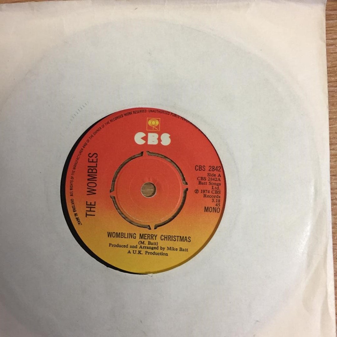 The Wombles, Wombling Merry Christmas/ Vinyl / 7 Inch / Gift / Music - Etsy