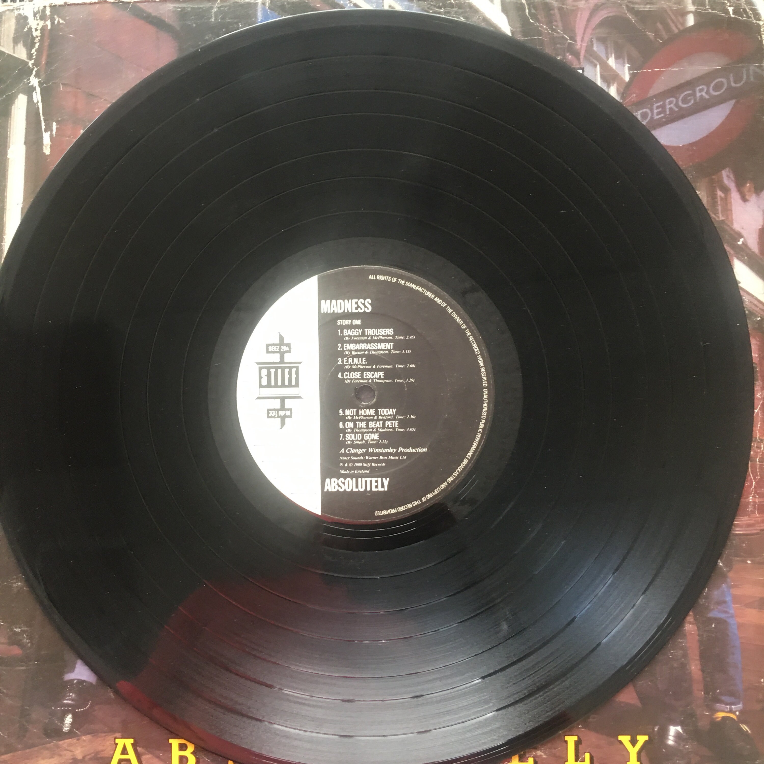 Madness, Absolutely / Vinyl - Etsy