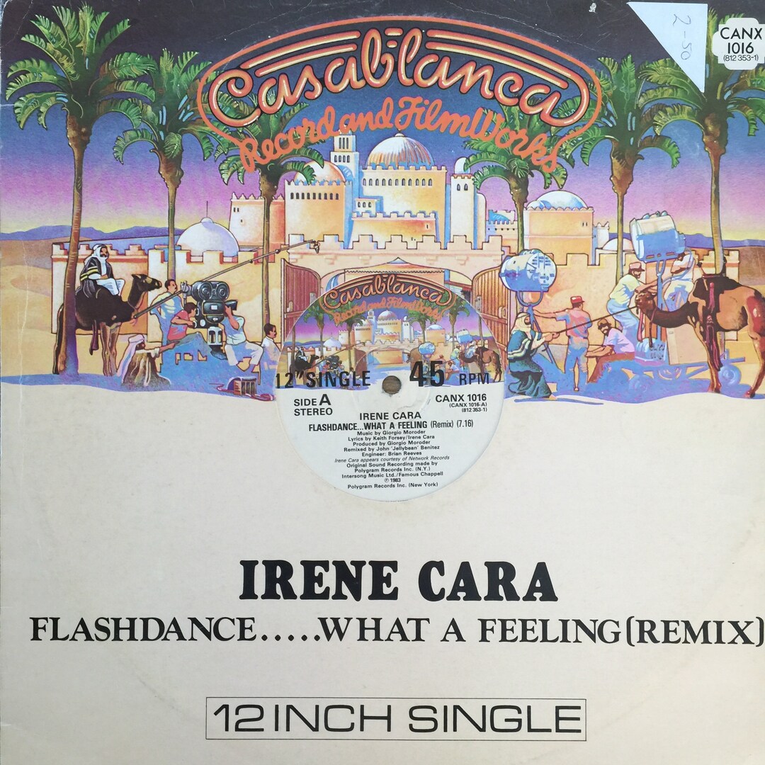 Irene Cara, Flashdance.....what a Feeling (remix), 12" Single / Vinyl - Etsy