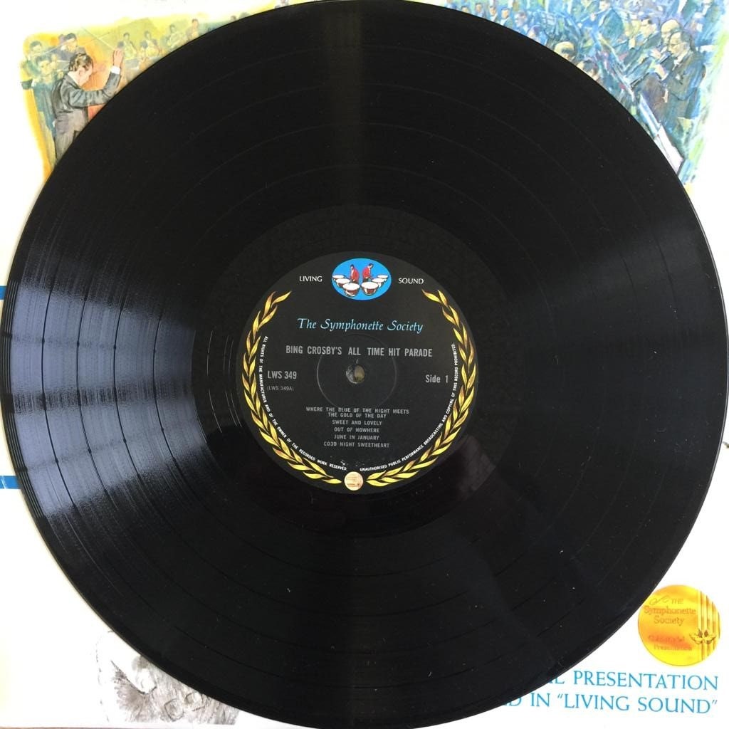 Bing Crosbys All Time Hit Parade / Vinyl - Etsy
