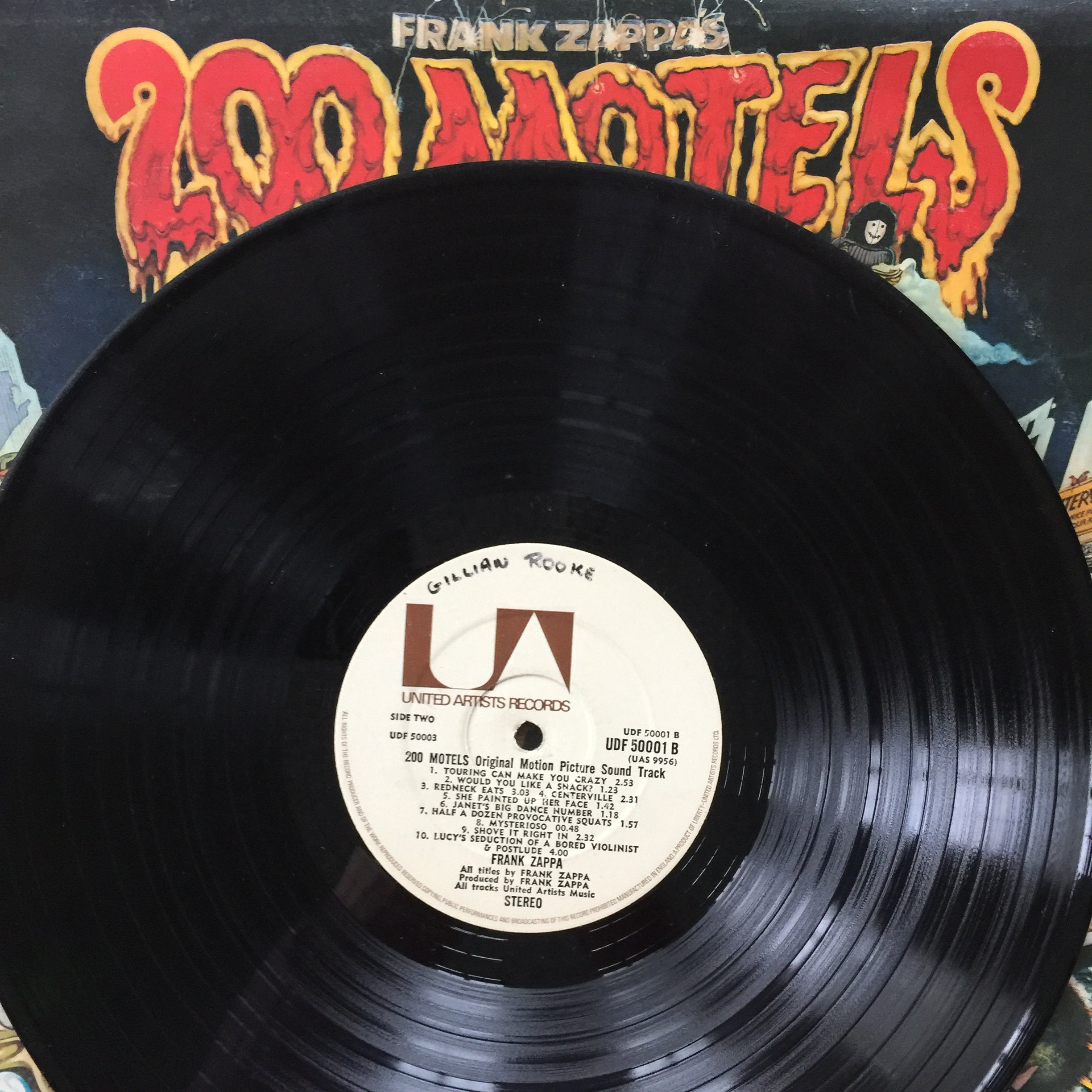 Frank Zappa, Frank Zappa's 200 Motels, Double Album, Gatefold / Vinyl ...