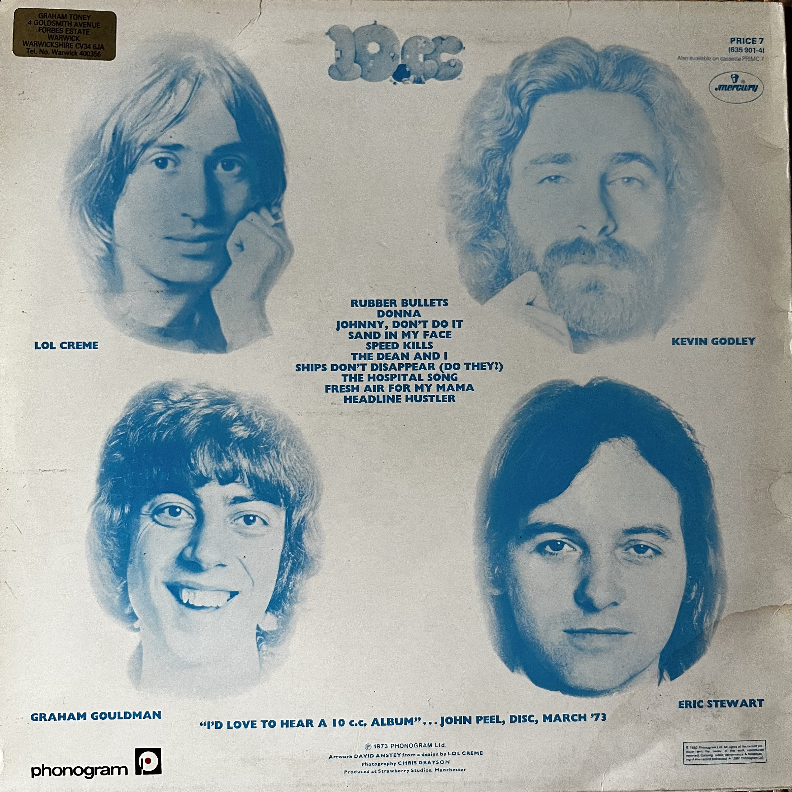 10cc, 10cc / Vinyl - Etsy