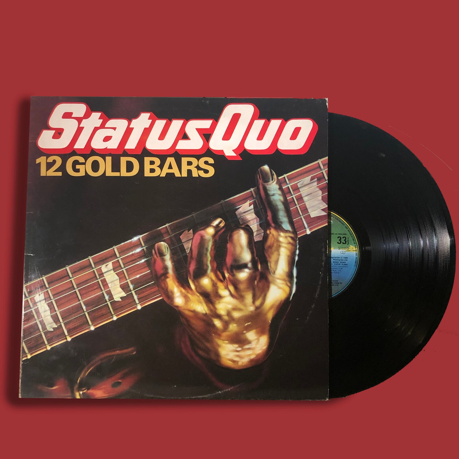 Status Quo, 12 Gold Bars Original Album QUO TV 1 1980 / Vinyl - Etsy