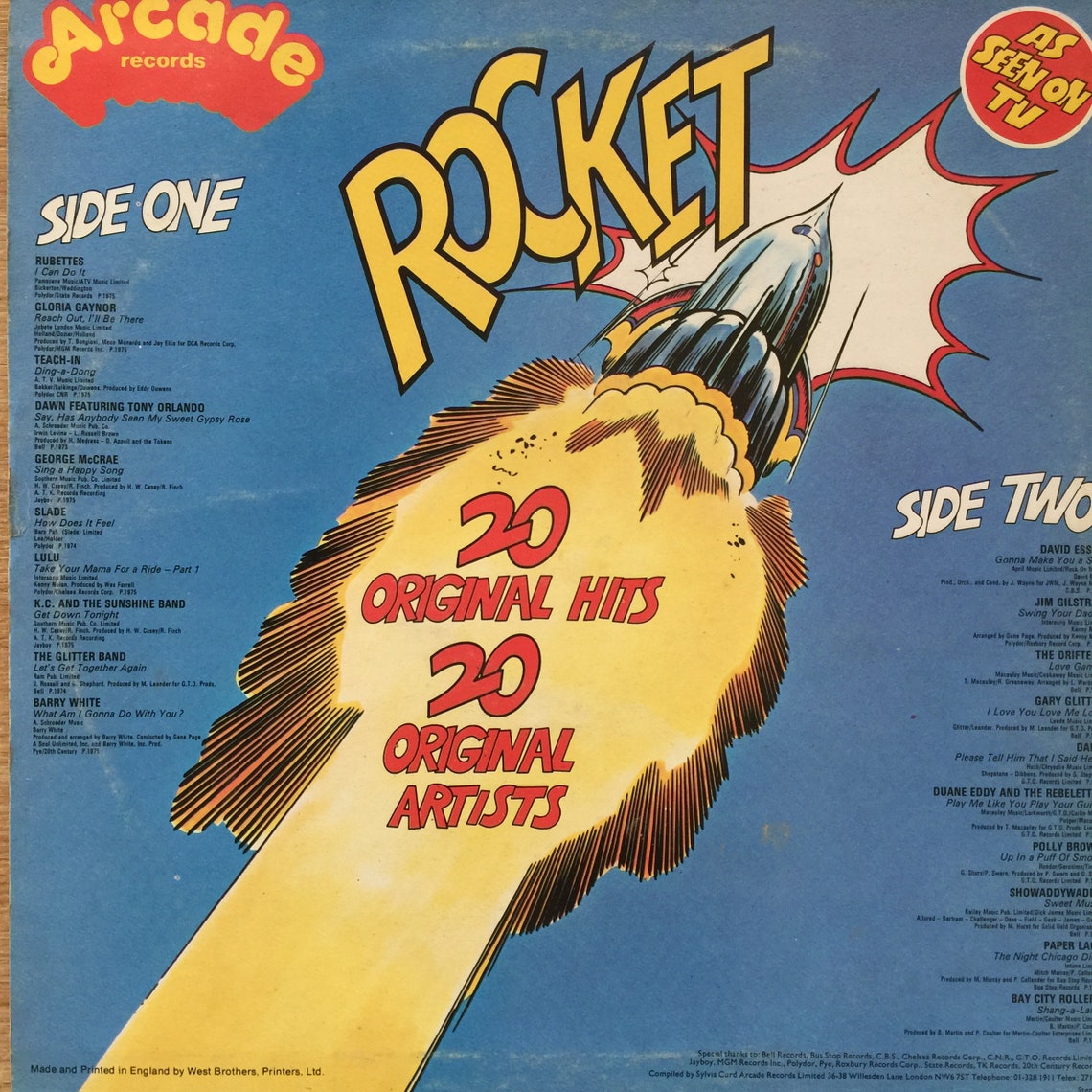 Various, Rocket / Vinyl - Etsy
