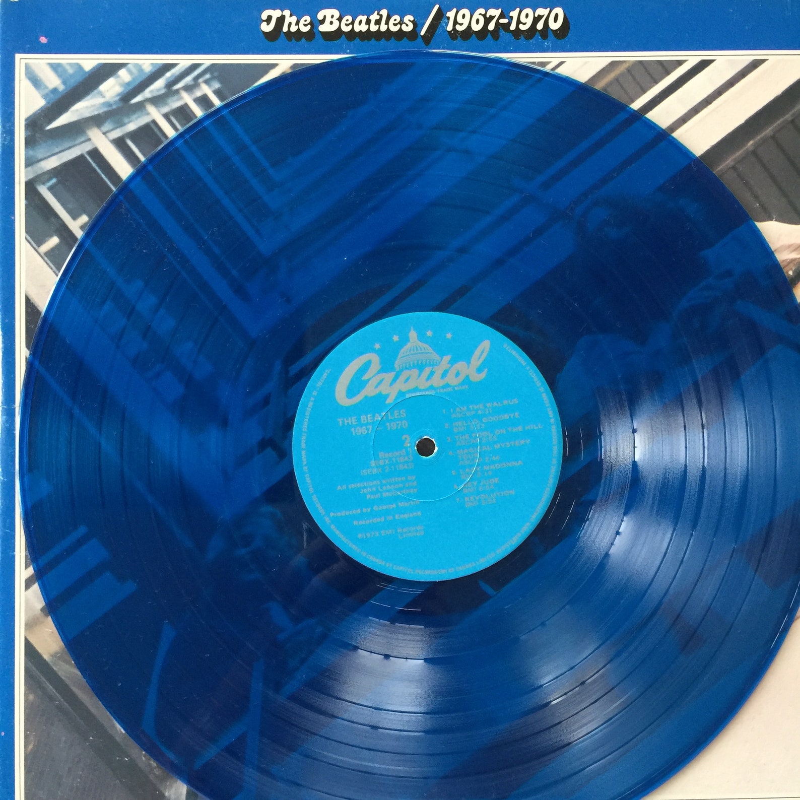 The Beatles 1967-1970 the Blue Album - Etsy