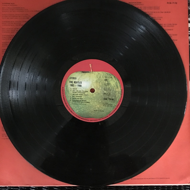 The Beatles 1962 -1966/ the Red Album / Vinyl - Etsy
