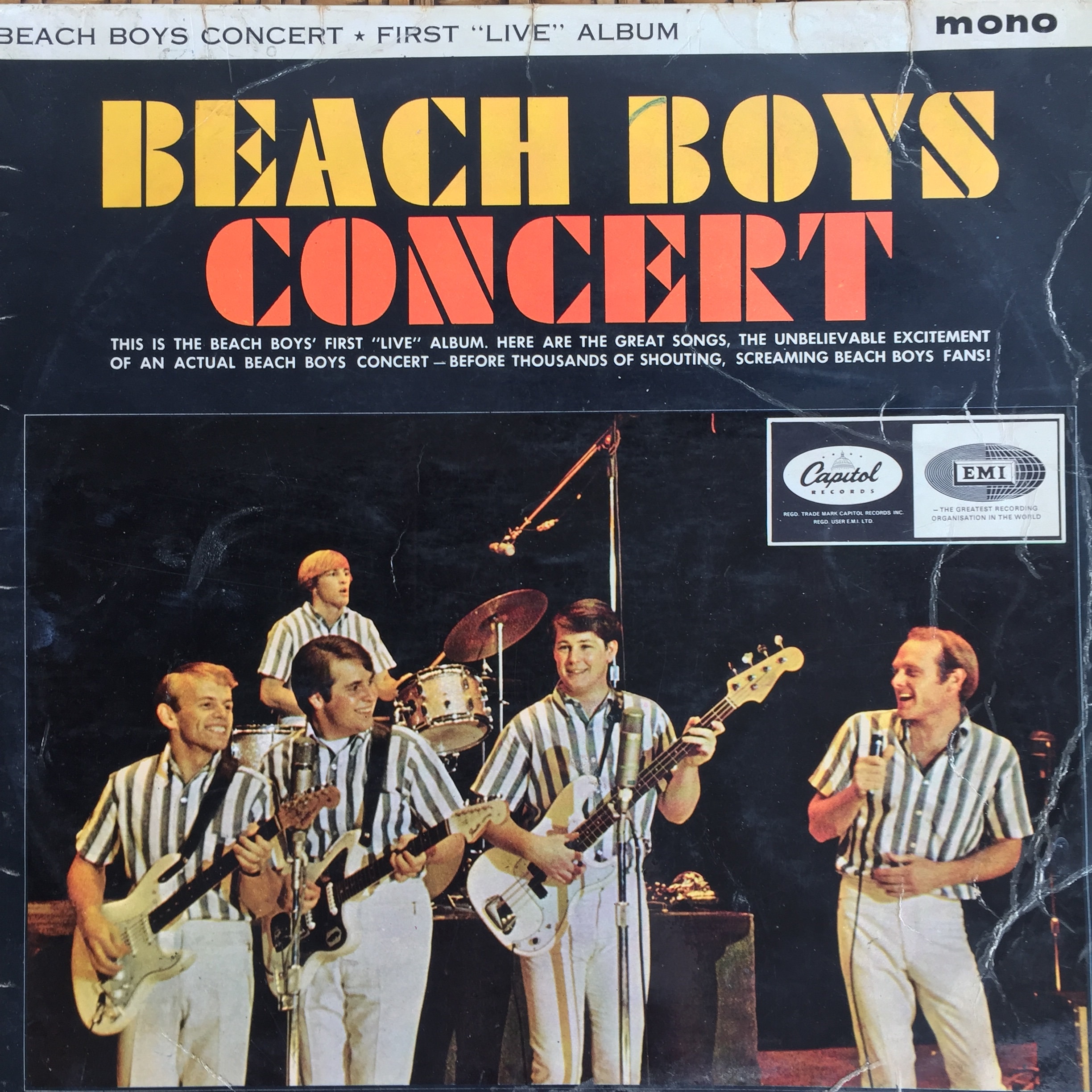 Beach Boys Live Album Covers