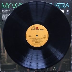 Frank Sinatra My Way / Vinyl - Etsy