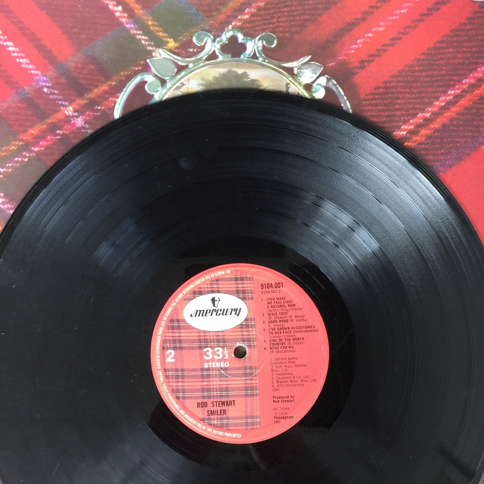 Rod Stewart Smiler / Vinyl - Etsy