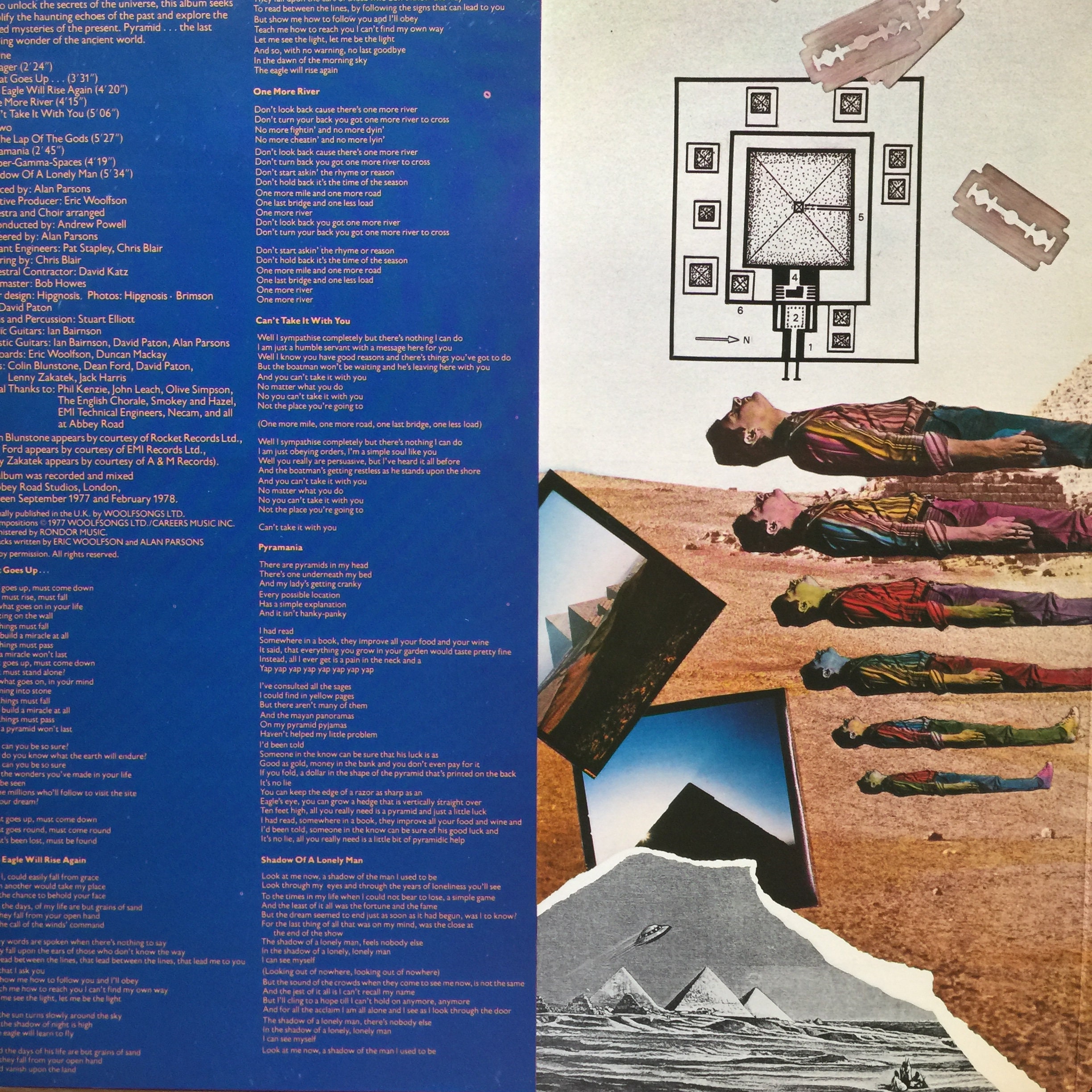 The Alan Parsons Project, Pyramid, Gatefold / Vinyl - Etsy