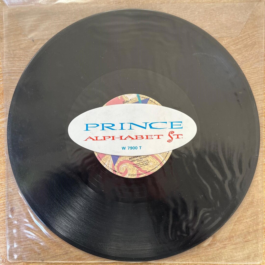 Prince, Alphabet St / Vinyl - Etsy