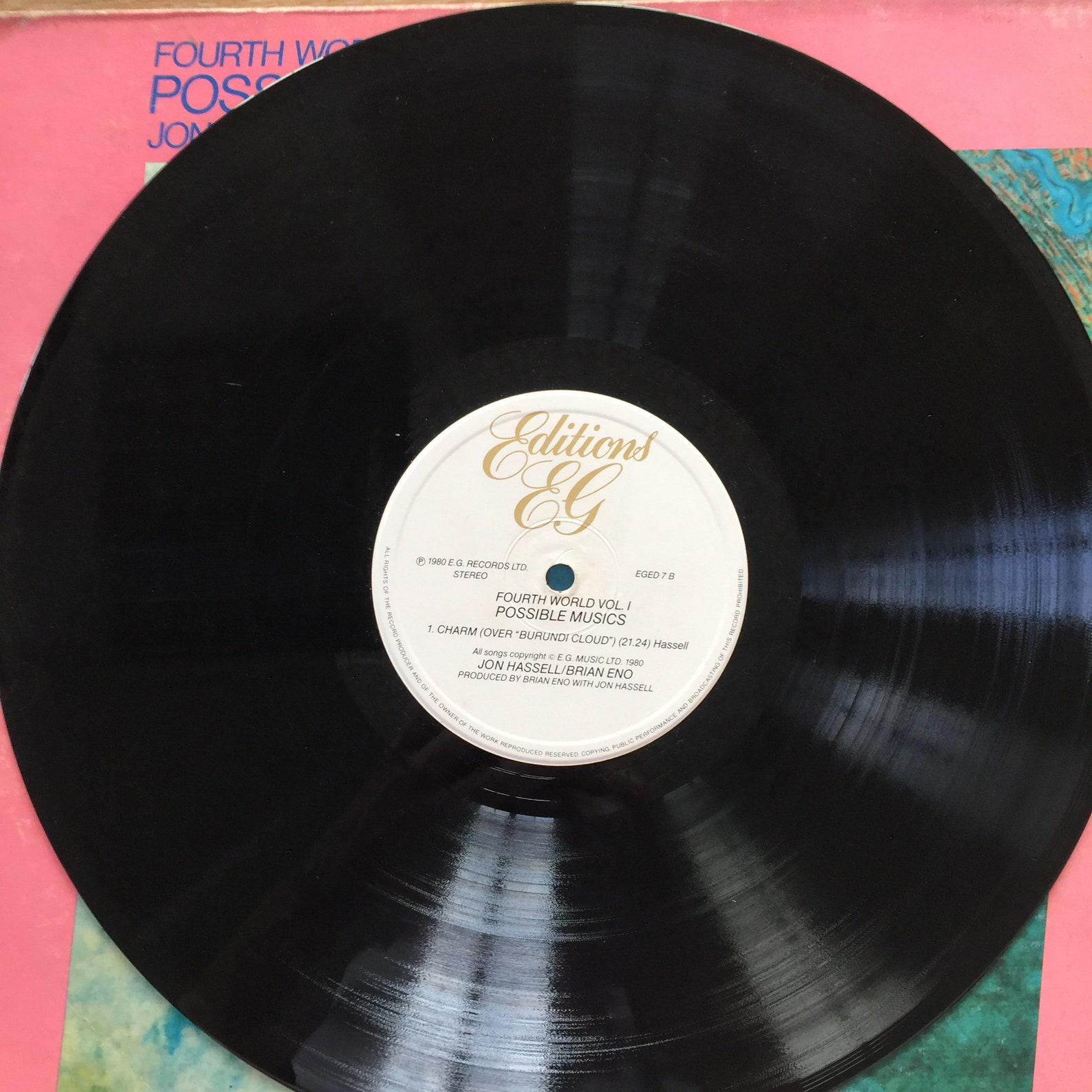 Fourth World Vol 1, Possible Musics, Jon Hassell / Brian Eno / Vinyl - Etsy