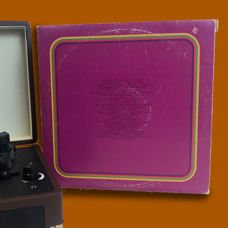 Stevie Wonder, Looking Back 1977 Original Limited Edition 3 Vinyl Album ...