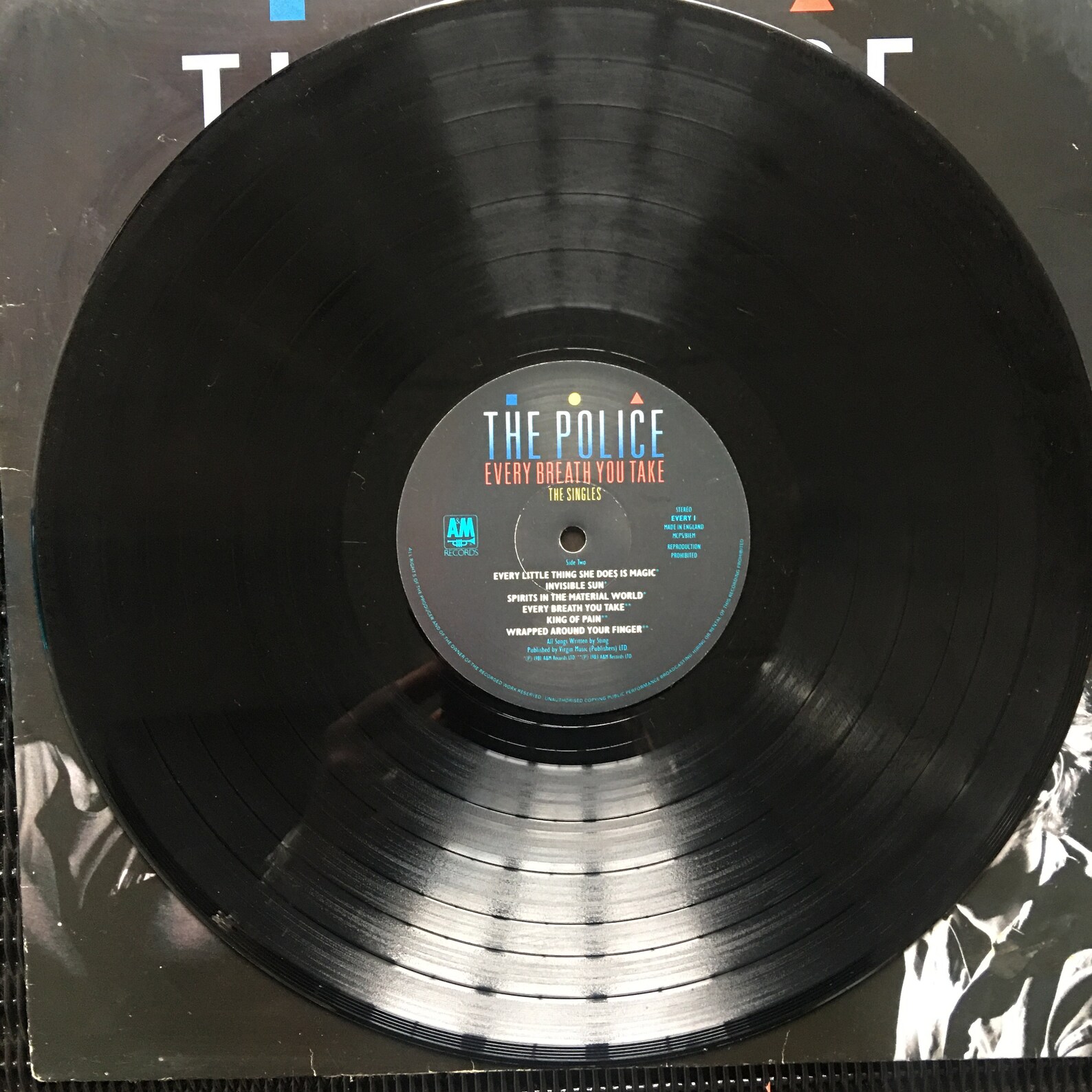The Police, Every Breath You Take / Vinyl - Etsy