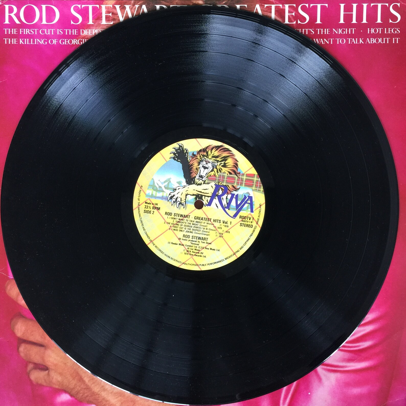 Rod Stewart, Rod Stewart Greatest Hits / Vinyl - Etsy UK