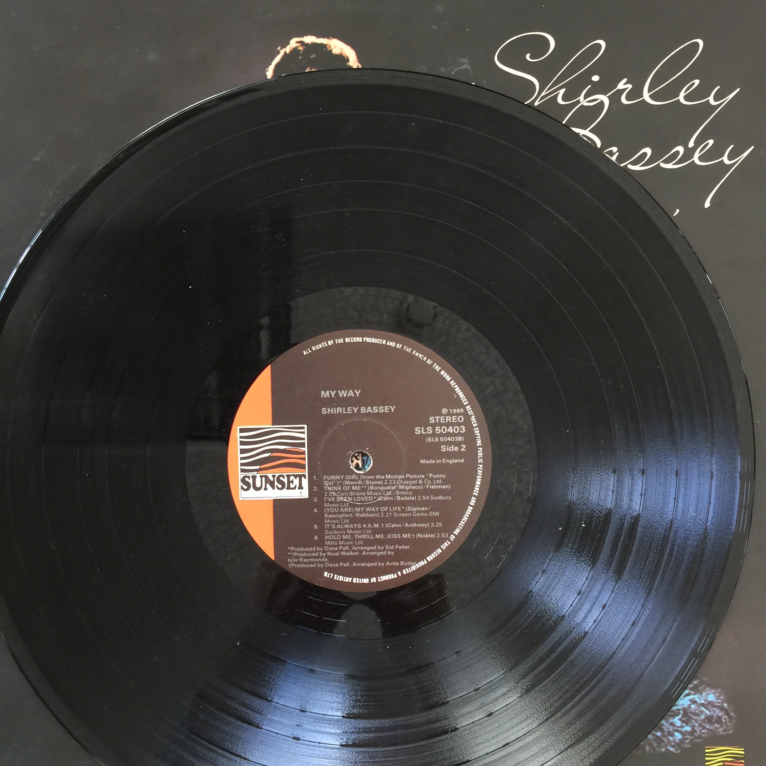 Shirley Bassey, My Way / Vinyl - Etsy