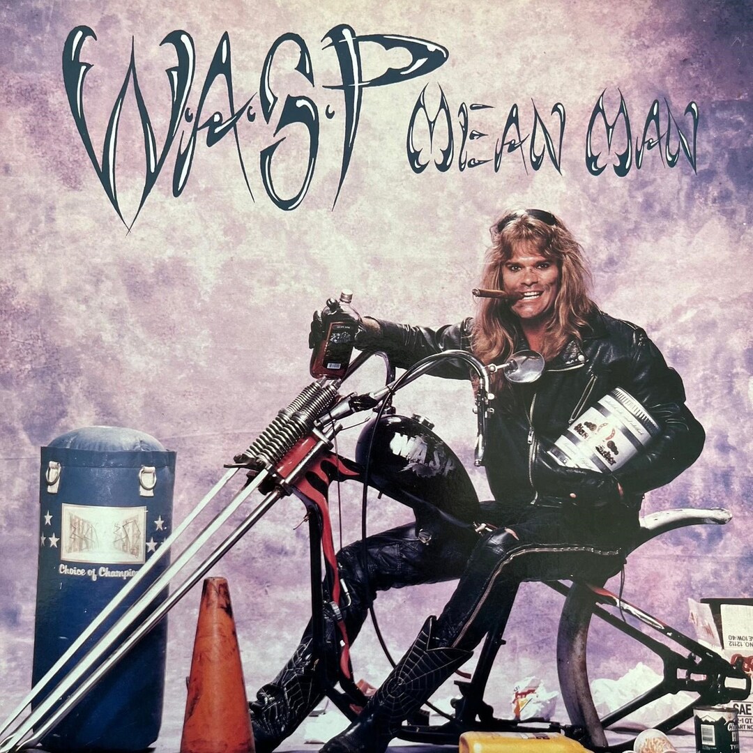 WASP, Mean Man 12 Inch / Vinyl / Groove Vinyl / Gift - Etsy