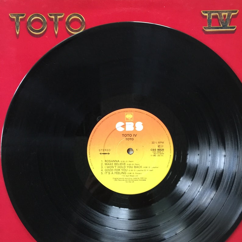 Toto, Toto IV / Vinyl - Etsy