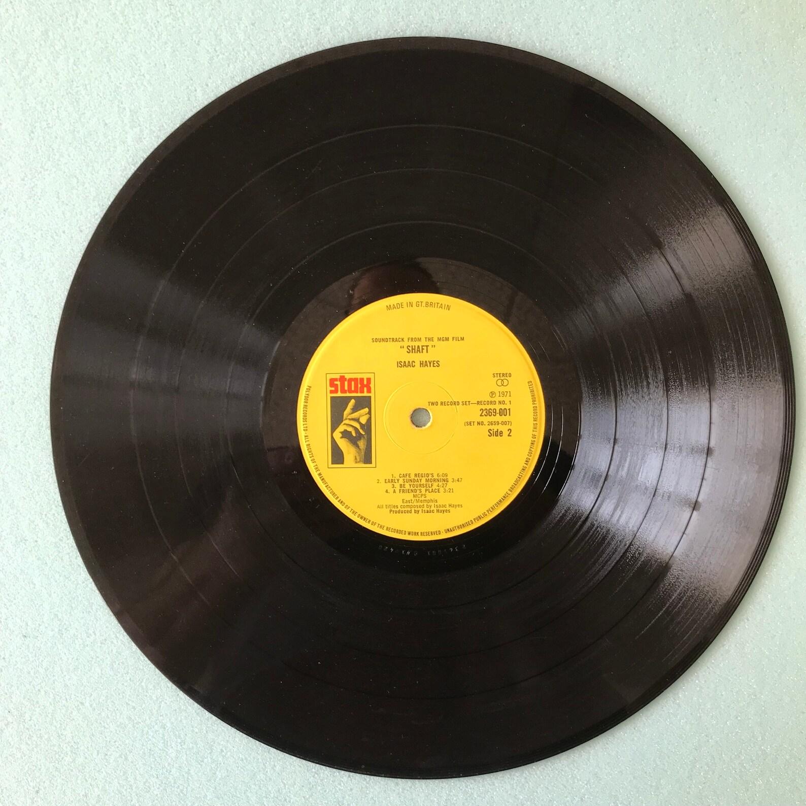 Isaac Hayes, SHAFT Soundtrack / Vinyl - Etsy UK