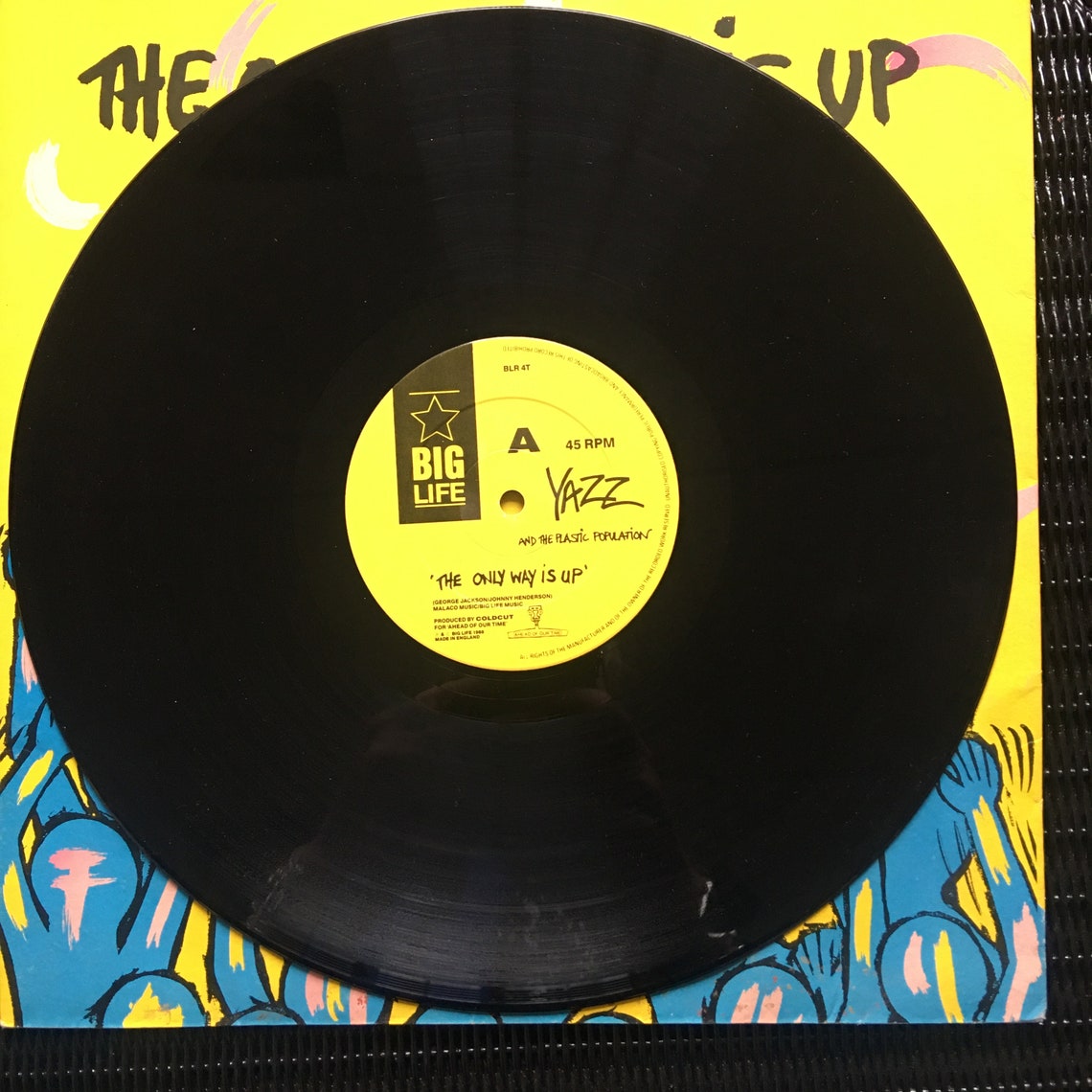 Yazz and the Plastic Population, the Only Way is up / Vinyl - Etsy UK