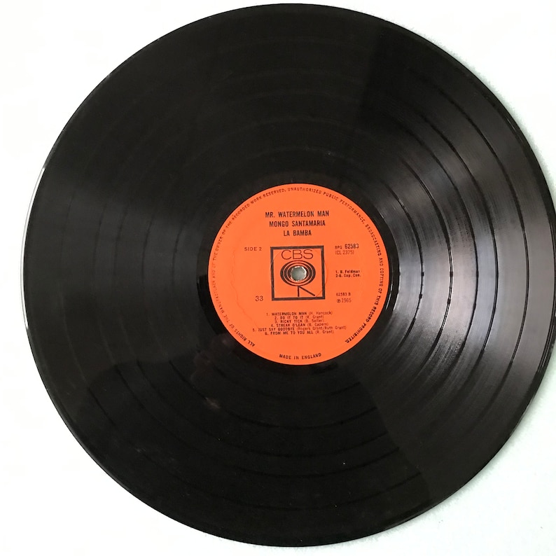 Mr Watermelon Man Mongo Santamaria La Bamba / Vinyl - Etsy