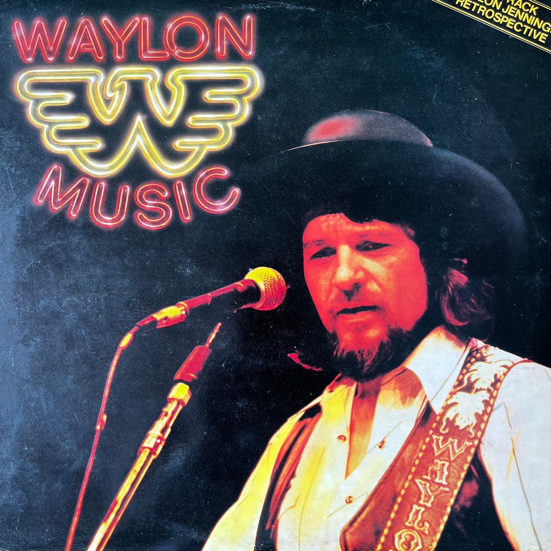 Waylon Jennings, Waylon Music, Double Album / Vinyl - Etsy