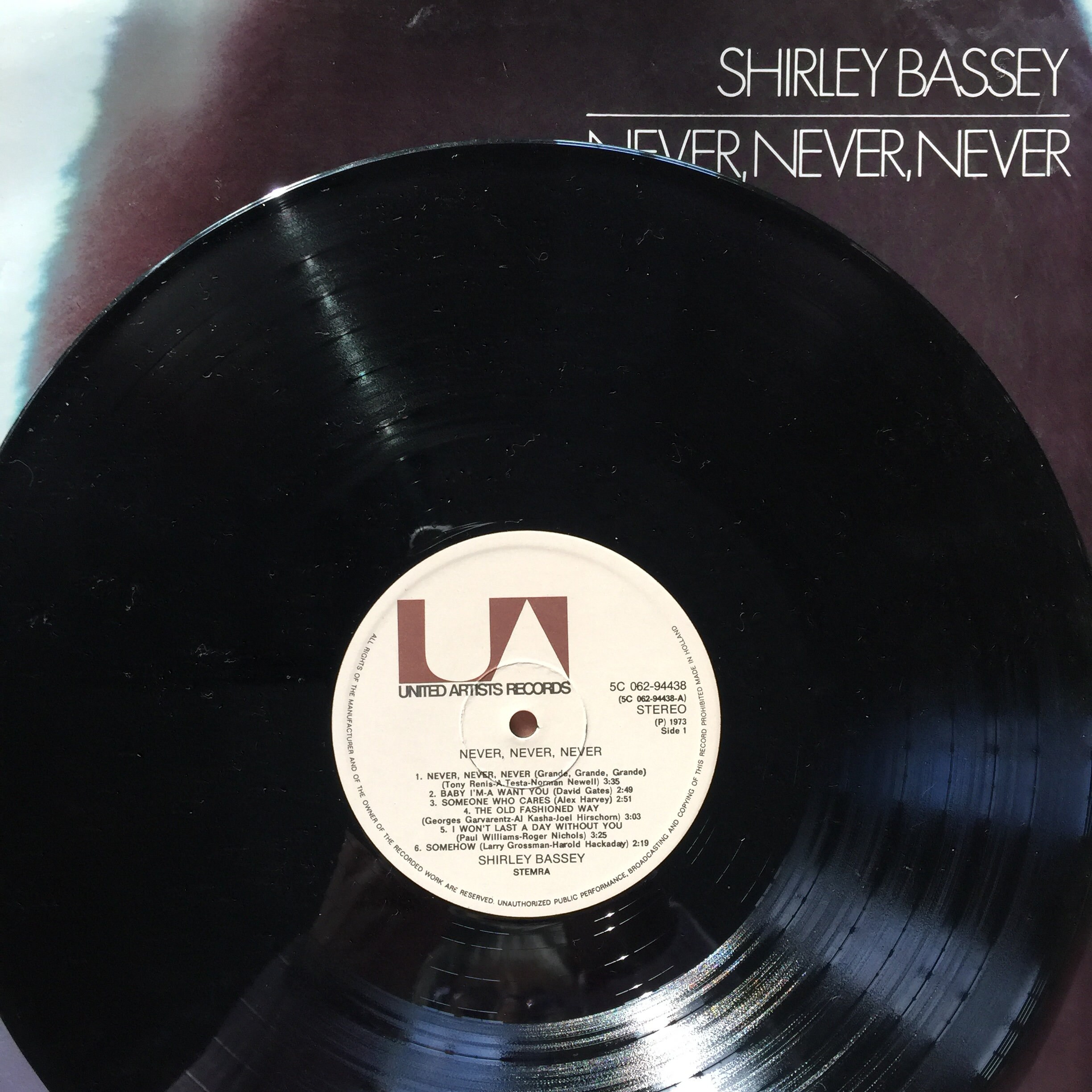 Shirley Bassey, Never Never Never / Vinyl - Etsy