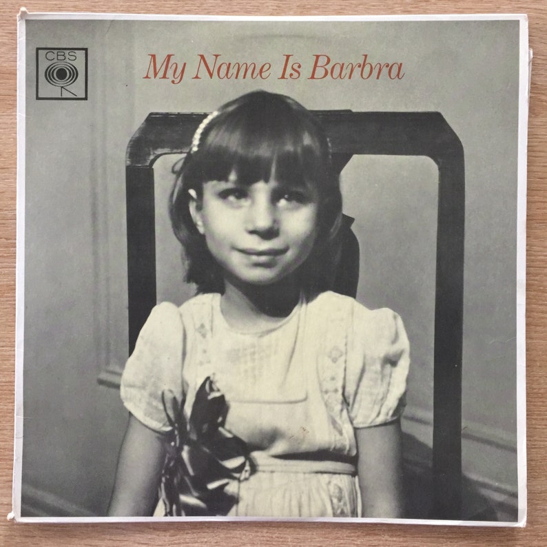 Barbra Streisand, My Name is Barbra / Vinyl - Etsy
