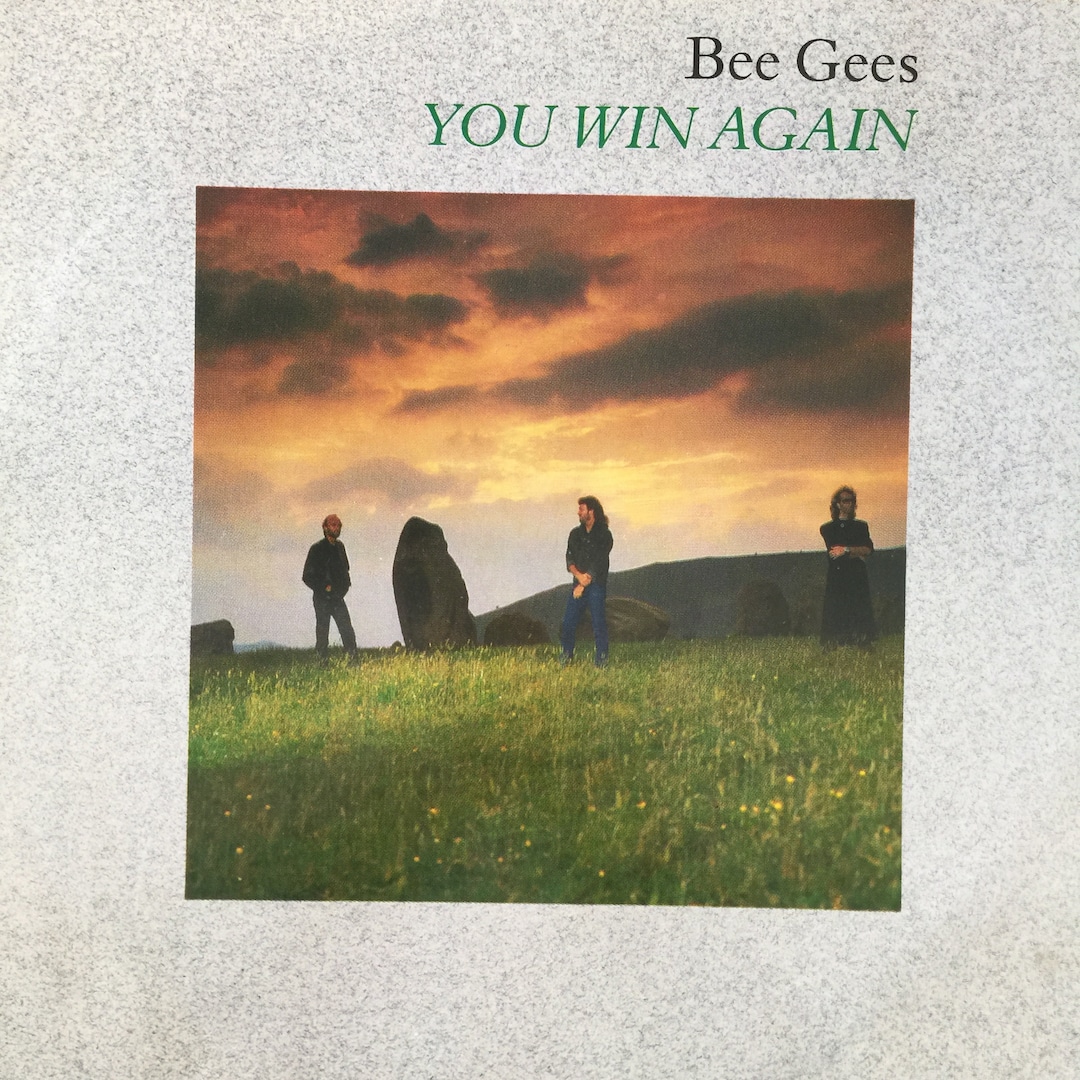 Bee Gees You Win Again 12 EP / Vinyl - Etsy