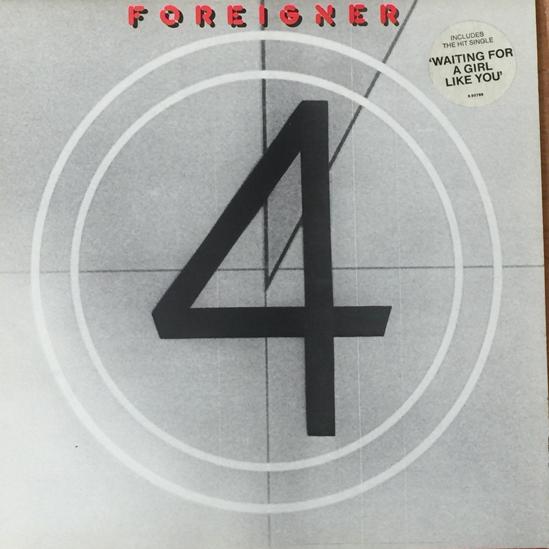 Foreigner, 4 K 50796, 1981 / Vinyl - Etsy