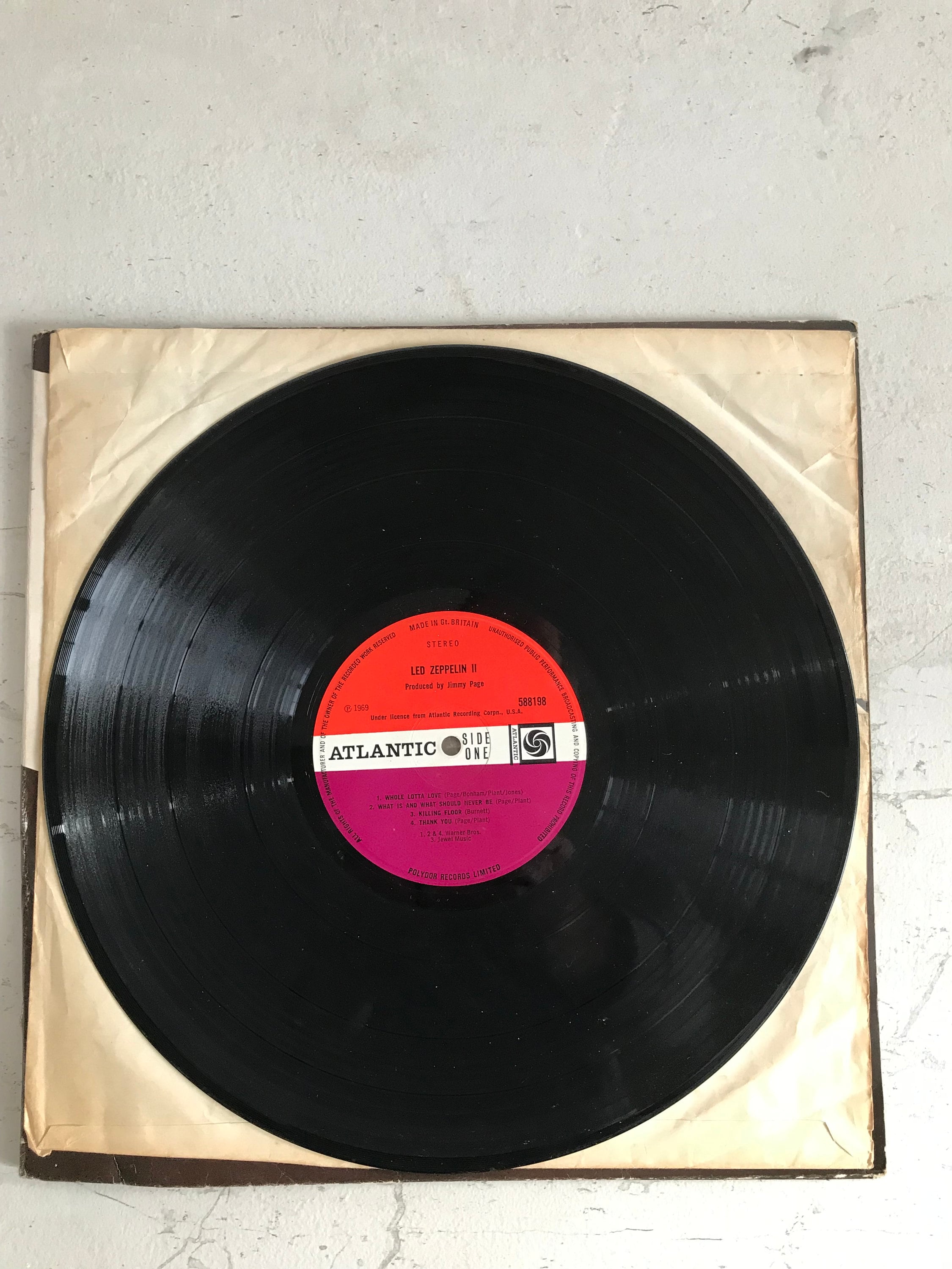 Led Zeppelin - 2 / Vinyl - Etsy