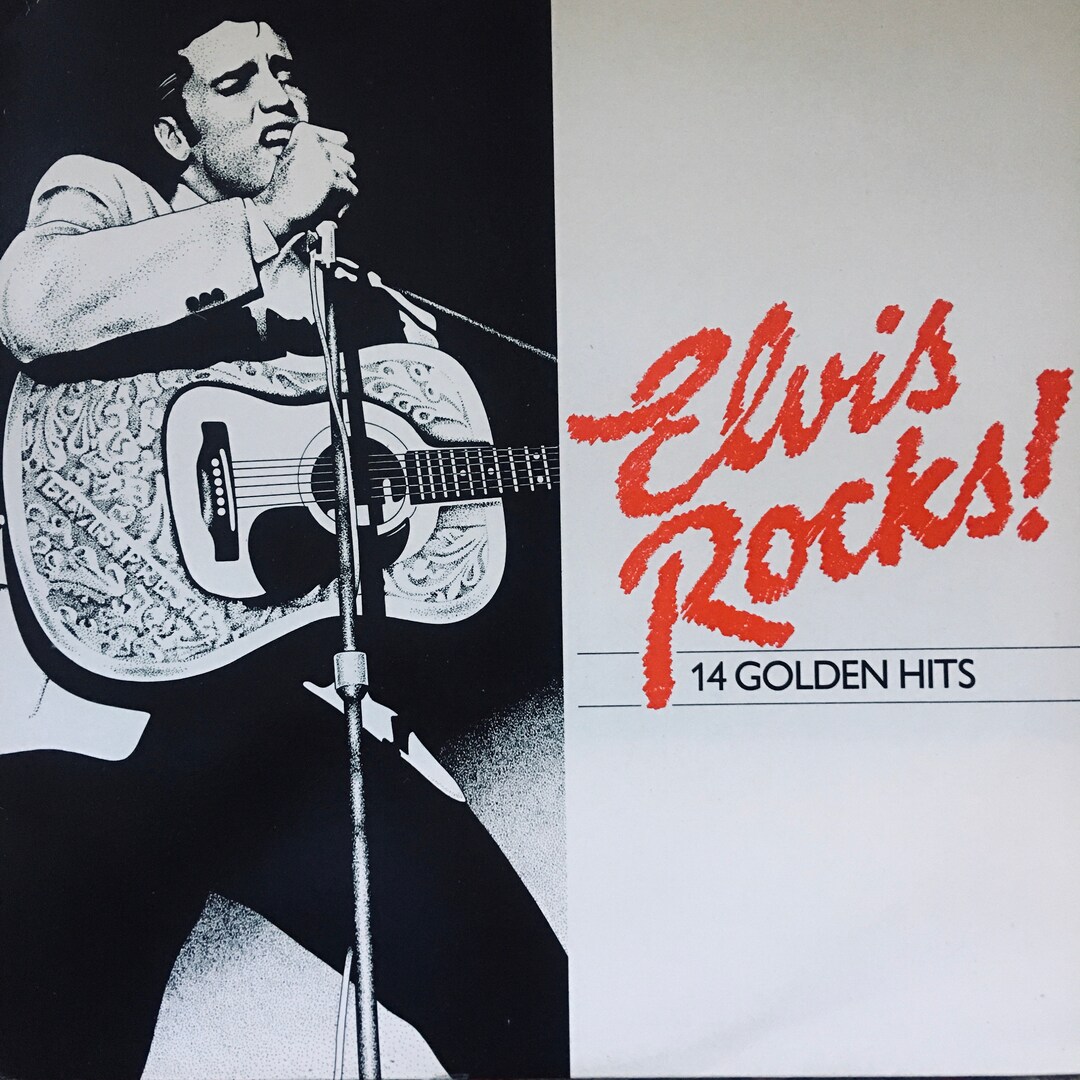 Elvis Presley , Elvis Rocks 14 Golden Hits / Vinyl - Etsy