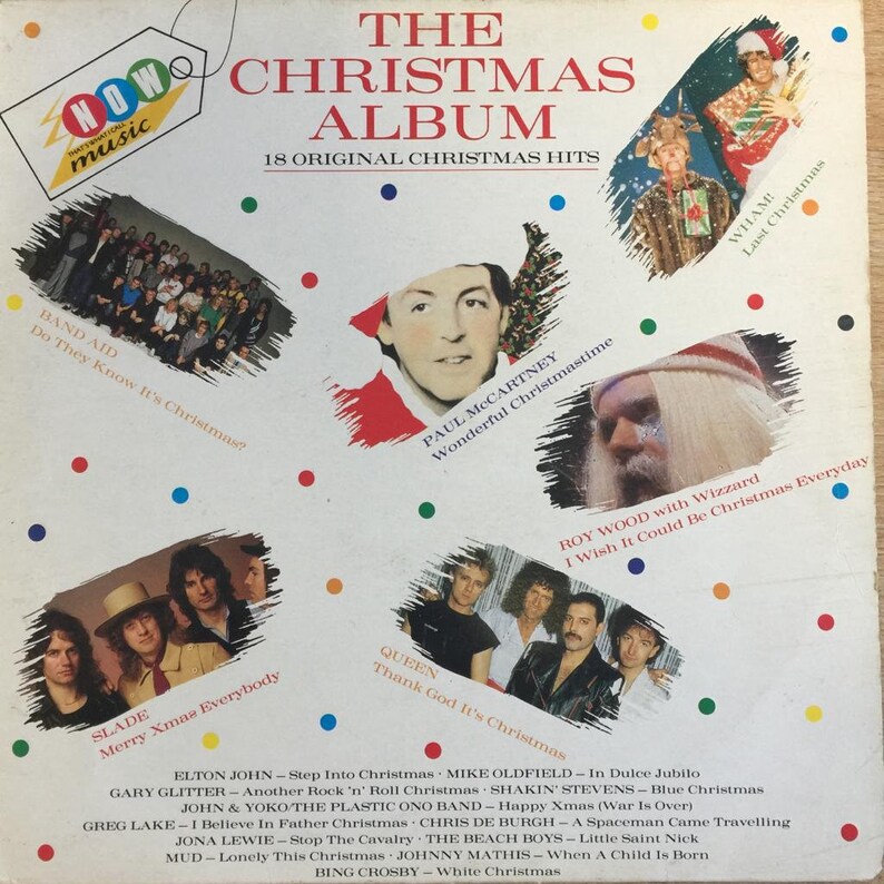 The Christmas Album, 18 Original Christmas Hits /vinyl/ Gift - Etsy