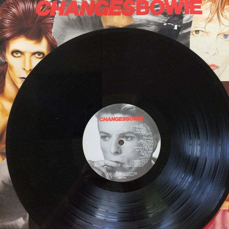 David Bowie, Changes, Double Album / Vinyl - Etsy
