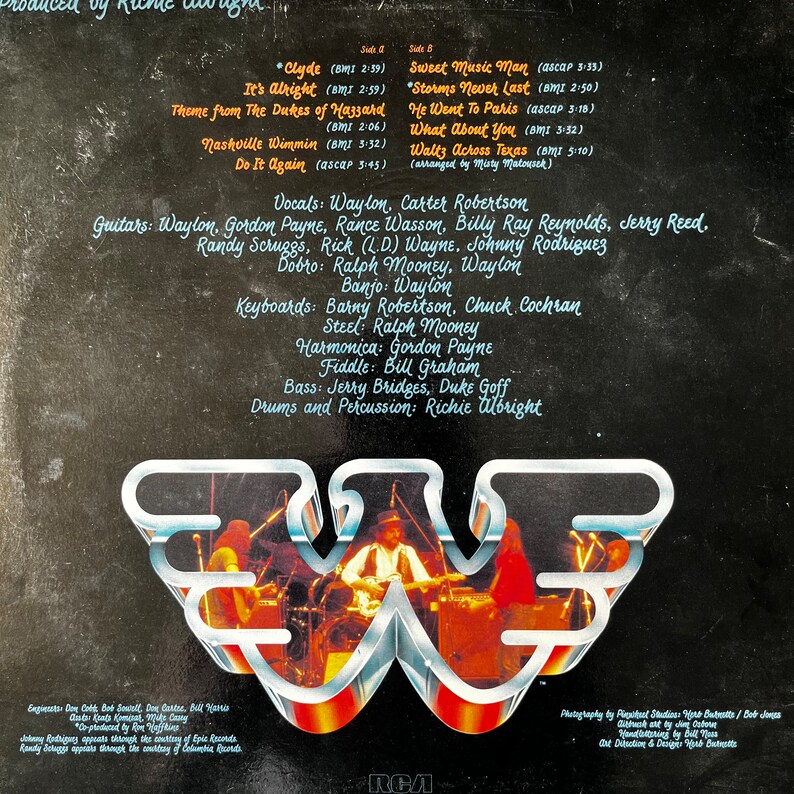 Waylon Jennings, Music Man / Vinyl - Etsy