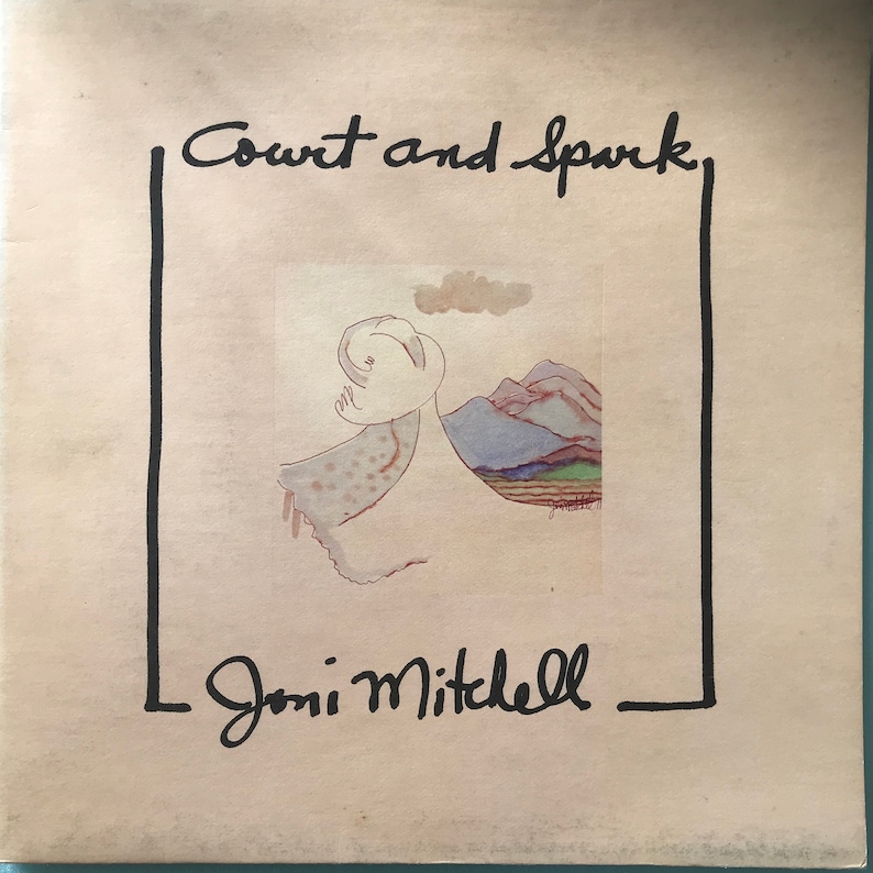 Joni Mitchell, Court and Spark / Vinyl - Etsy